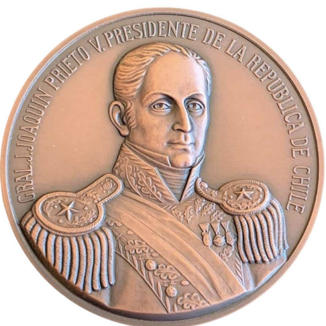 José joaquín prieto vial – cobre – Numisnova