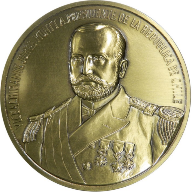 Jorge montt álvarez – bronce – Numisnova