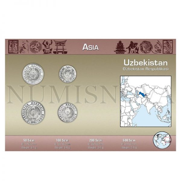 Blíster Uzbekistan – Numisnova