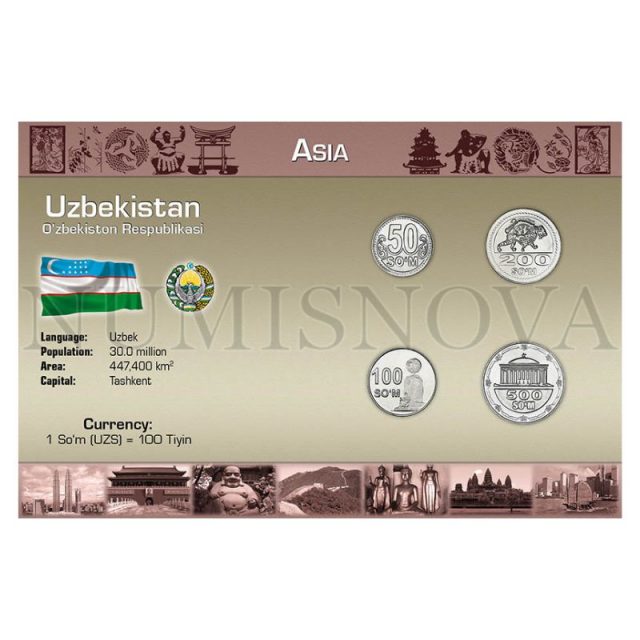 Blíster Uzbekistan – Numisnova