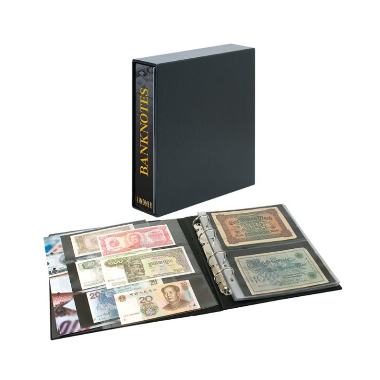 Álbum Multi Collect Banknotes para Billetes c/estuche c/hojas – Numisnova